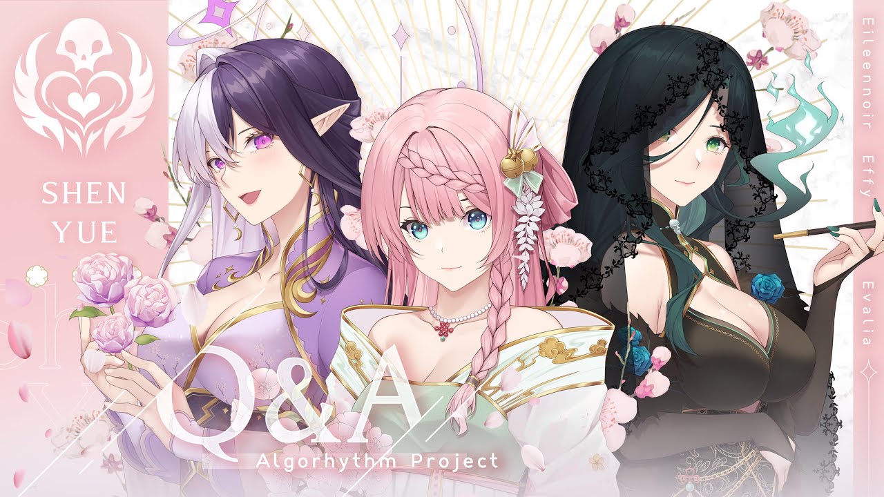 【🔴LIVE】SHENYUE First Q&A Collab Stream 【Effy feat. @Evalia_ARP , @Eileennoir 】 - YouTube