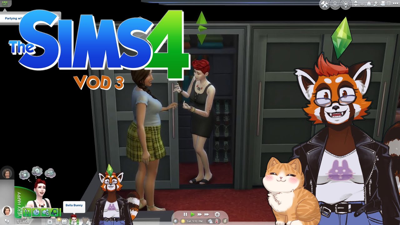 The Sims 4 (VOD #3) - Curse My Sudden Yet Inevitable Betrayal! - YouTube