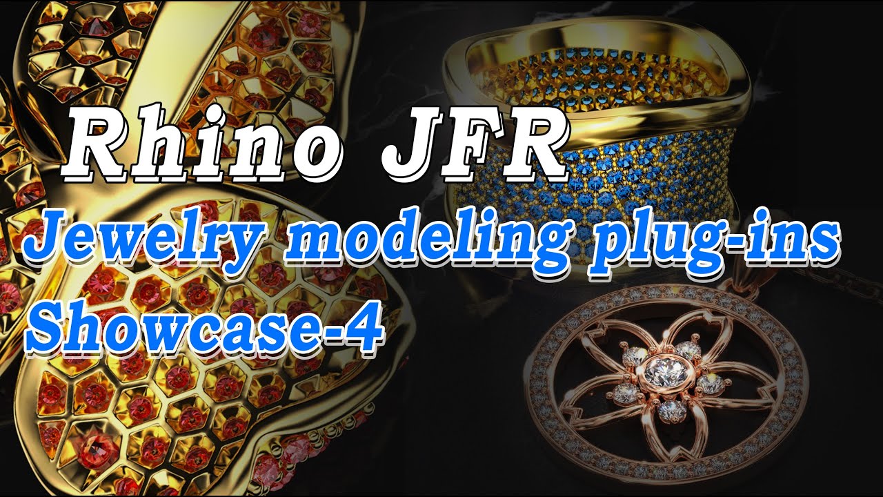 Rhinoceros JFR Plug-in features Demonstration - 4 - YouTube