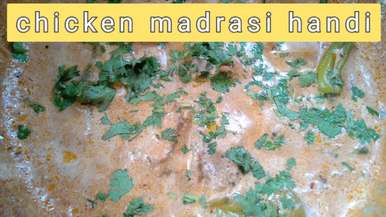 today recipe restaurant style chicken madrasi handi ️ recipe by Sana ...
