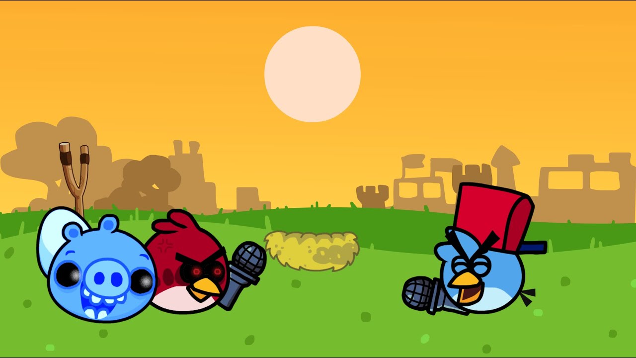 FNF: VS RED.ANGRY (Un mod de SONIC.EXE... pero con ANGRY BIRDS. :V ...