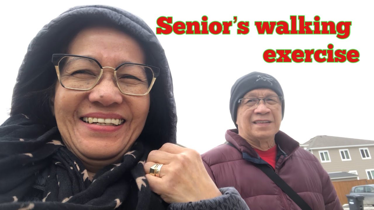 Walking exercise on cold weather - YouTube
