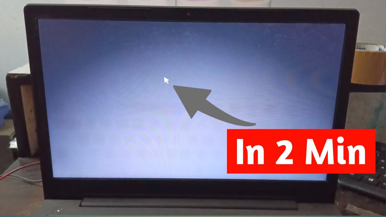 How to Fix Laptop Black Screen with Cursor Windows 10 Windows 11 - YouTube