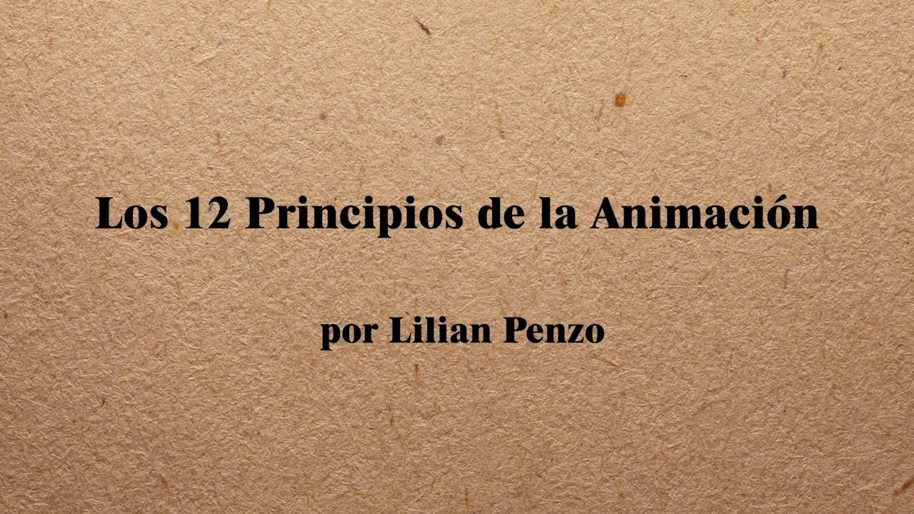 12 Principios de la Animación - YouTube