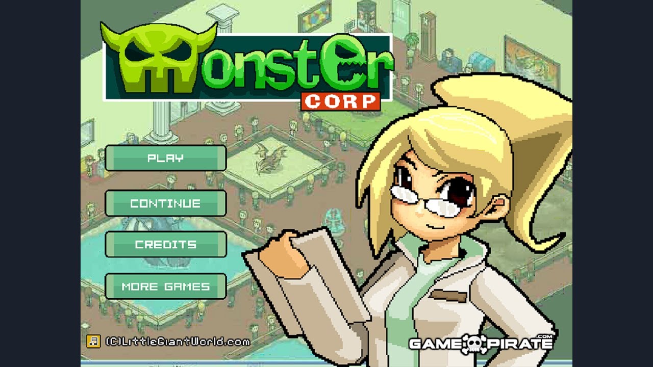 Monster Corp | Flash Games - YouTube