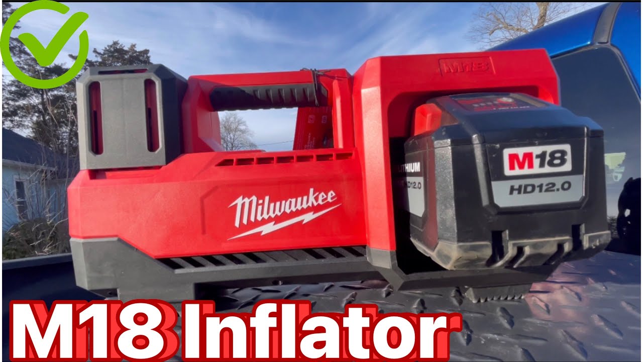 Milwaukee M18 Inflator Review - YouTube