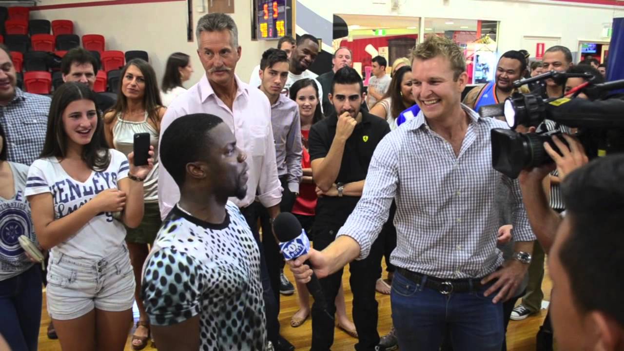 Kevin Hart's Warning to Melbourne - YouTube