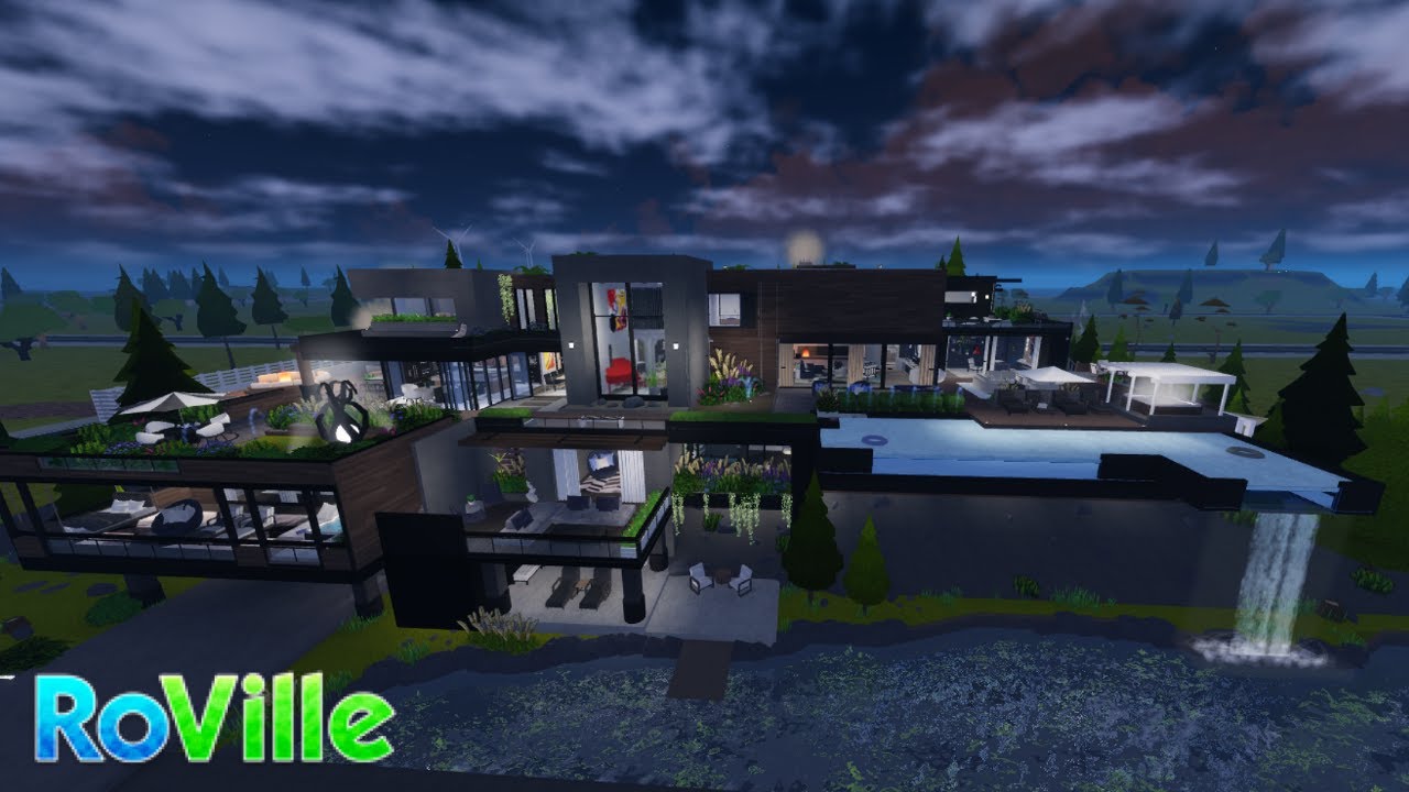 Cedar Point || Home Tour With House Code || Roblox RoVille - YouTube