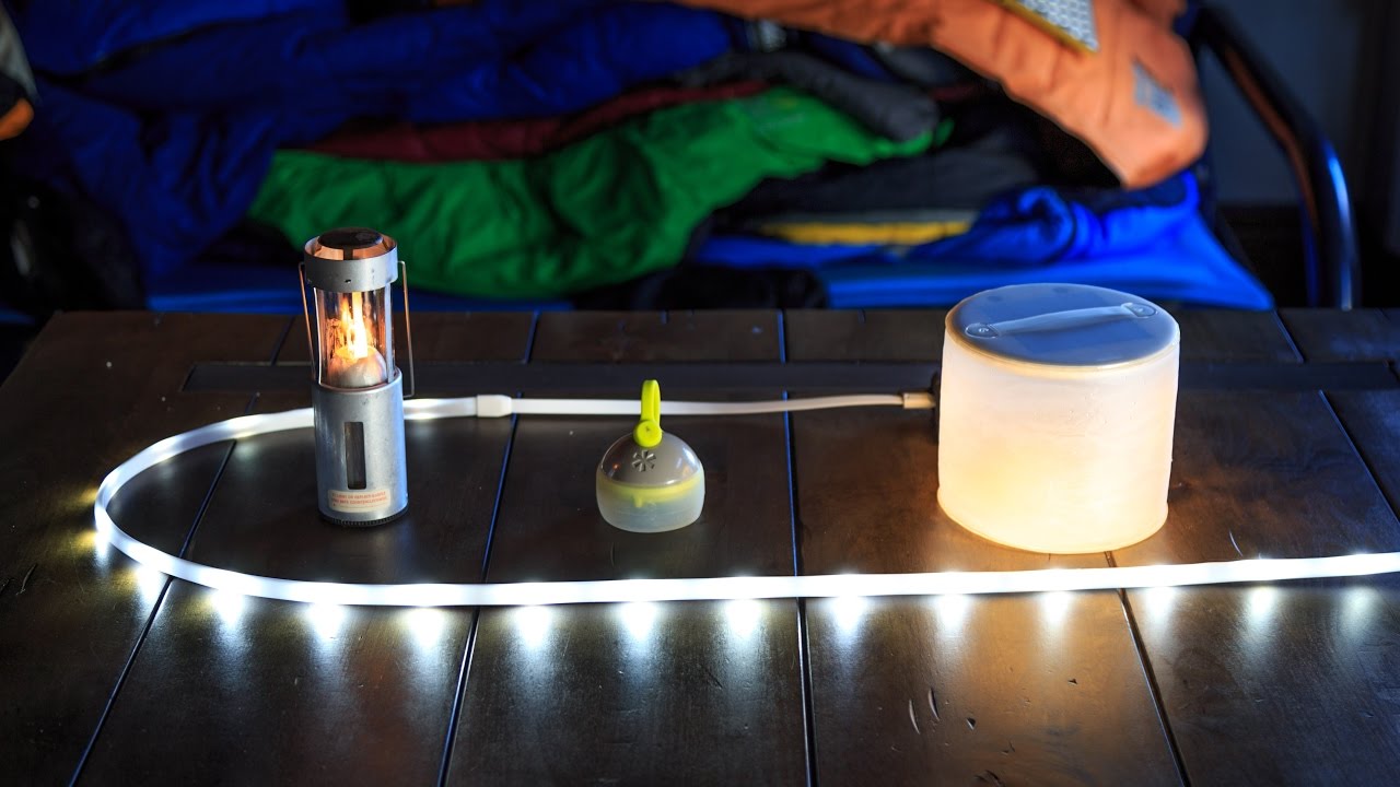 Backpacking Lanterns - Snow Peak, Practical Power, MPOWER, UCO - YouTube