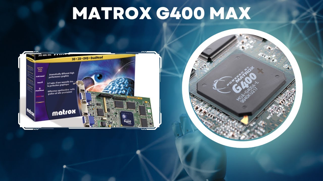 Matrox Millennium G400 MAX - TEST IN 32 BIT & BUMP MAPPING HARDWARE ...
