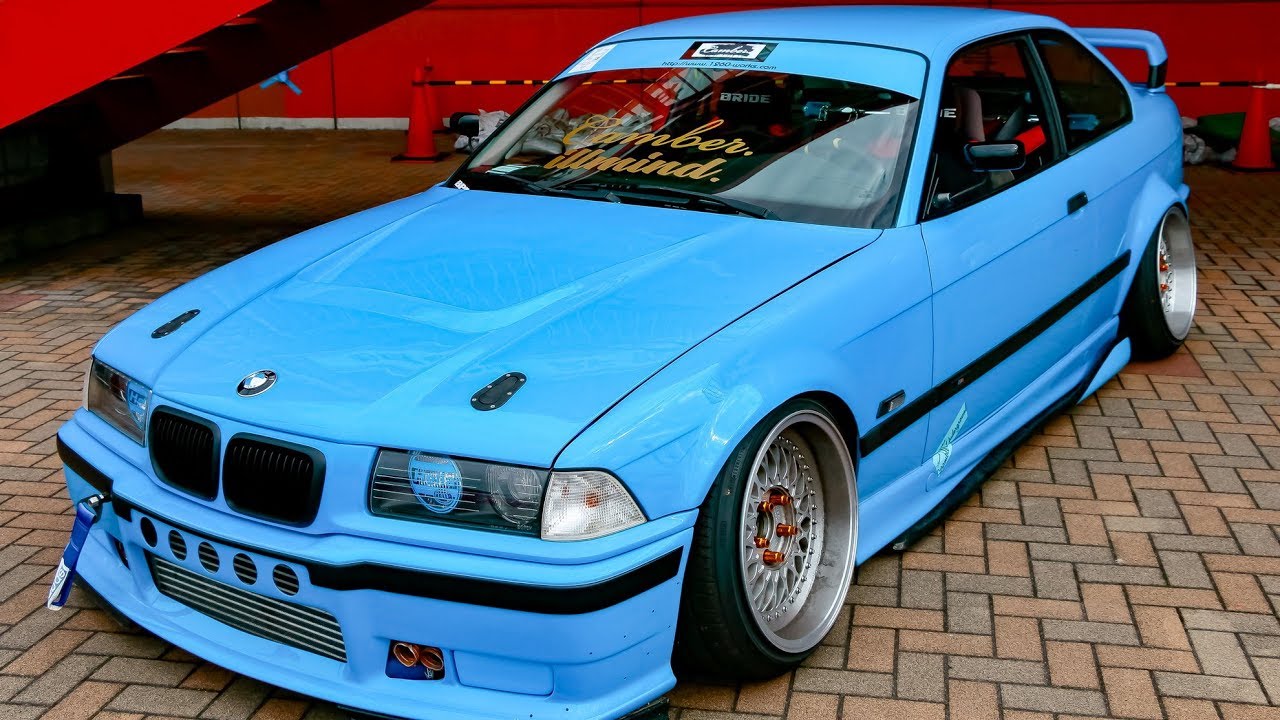(4K)BMW Racing style BMWレーシング仕様 - LOWFEST 2018 - YouTube