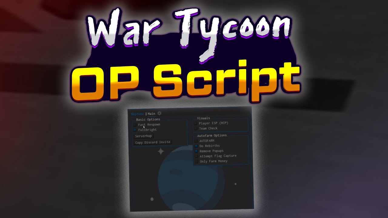 War Tycoon script – (Auto Farm) - YouTube