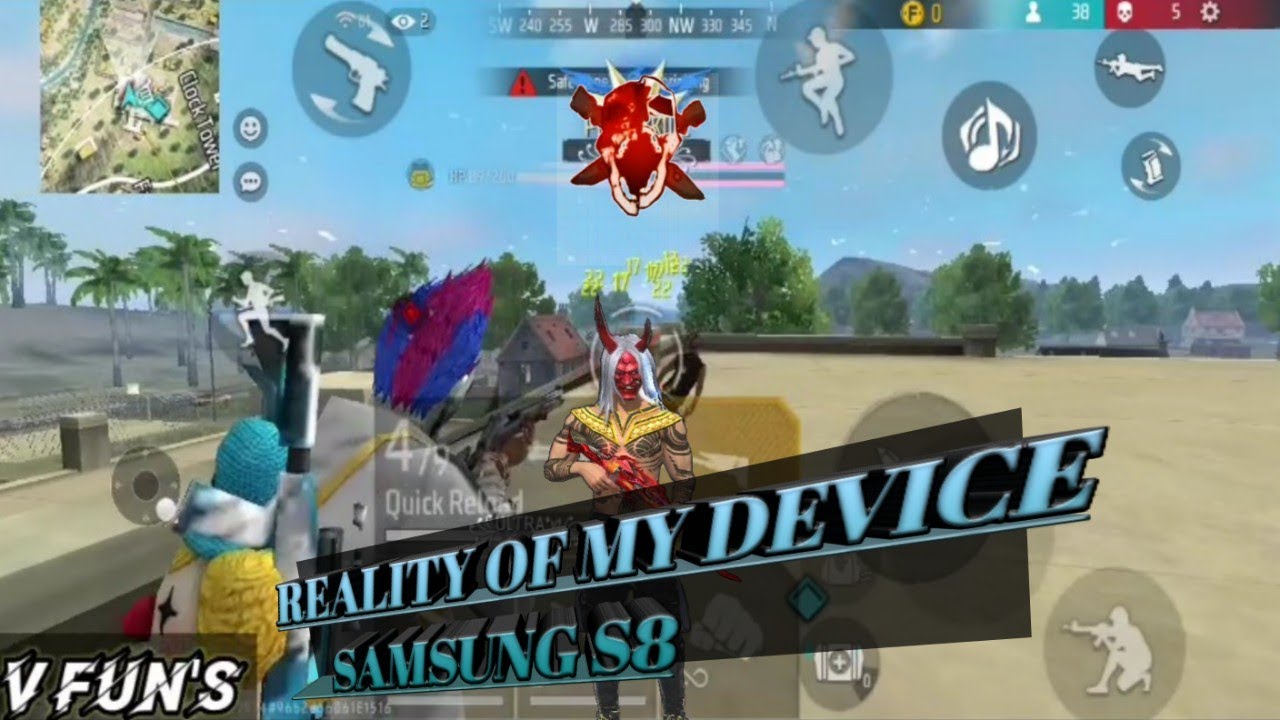 Royalty ⚡️ SAMSUNG S8 | free fire Montage | 60 Fps | Oneplus,9R,9,8T,7T ...