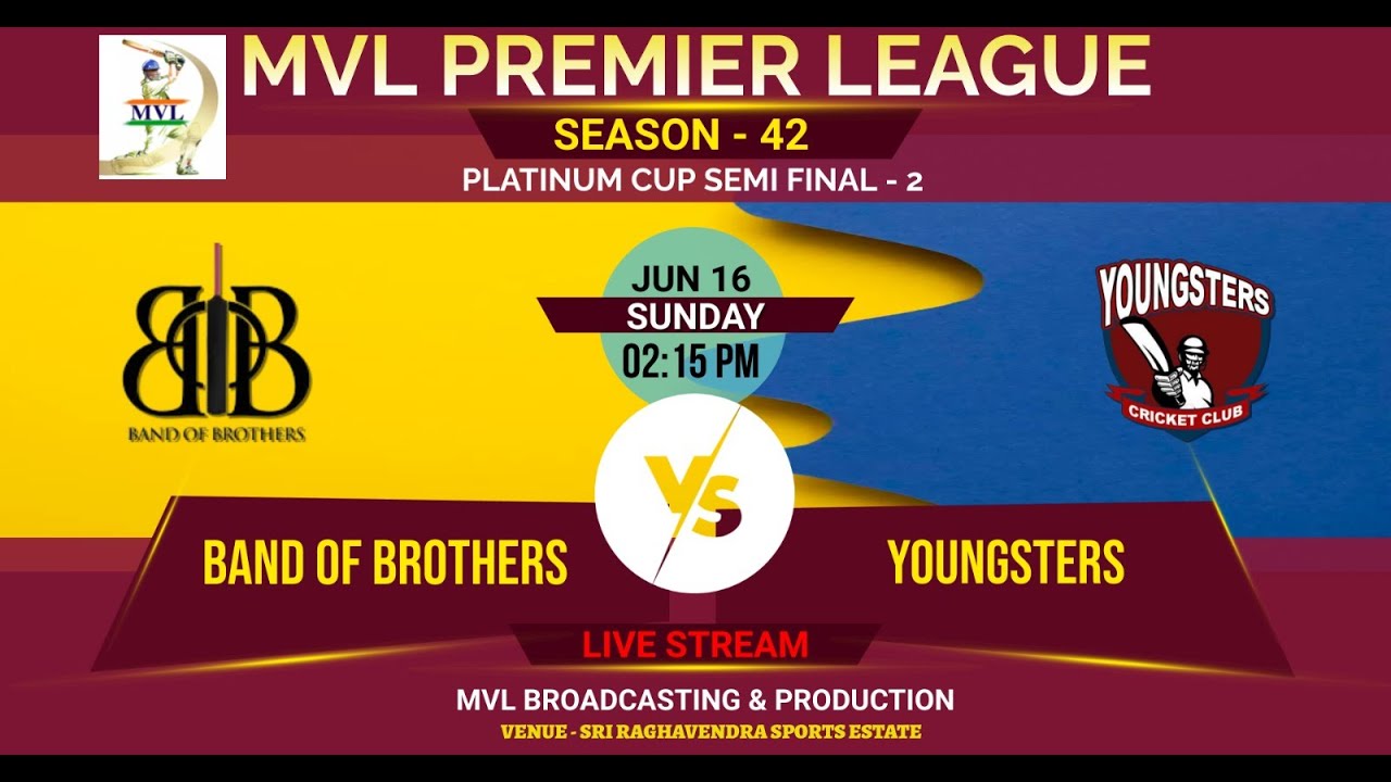#1529 MVL PREMIER LEAGUE SEASON - 42 || ( BAND OF BROTHERS v/s ...