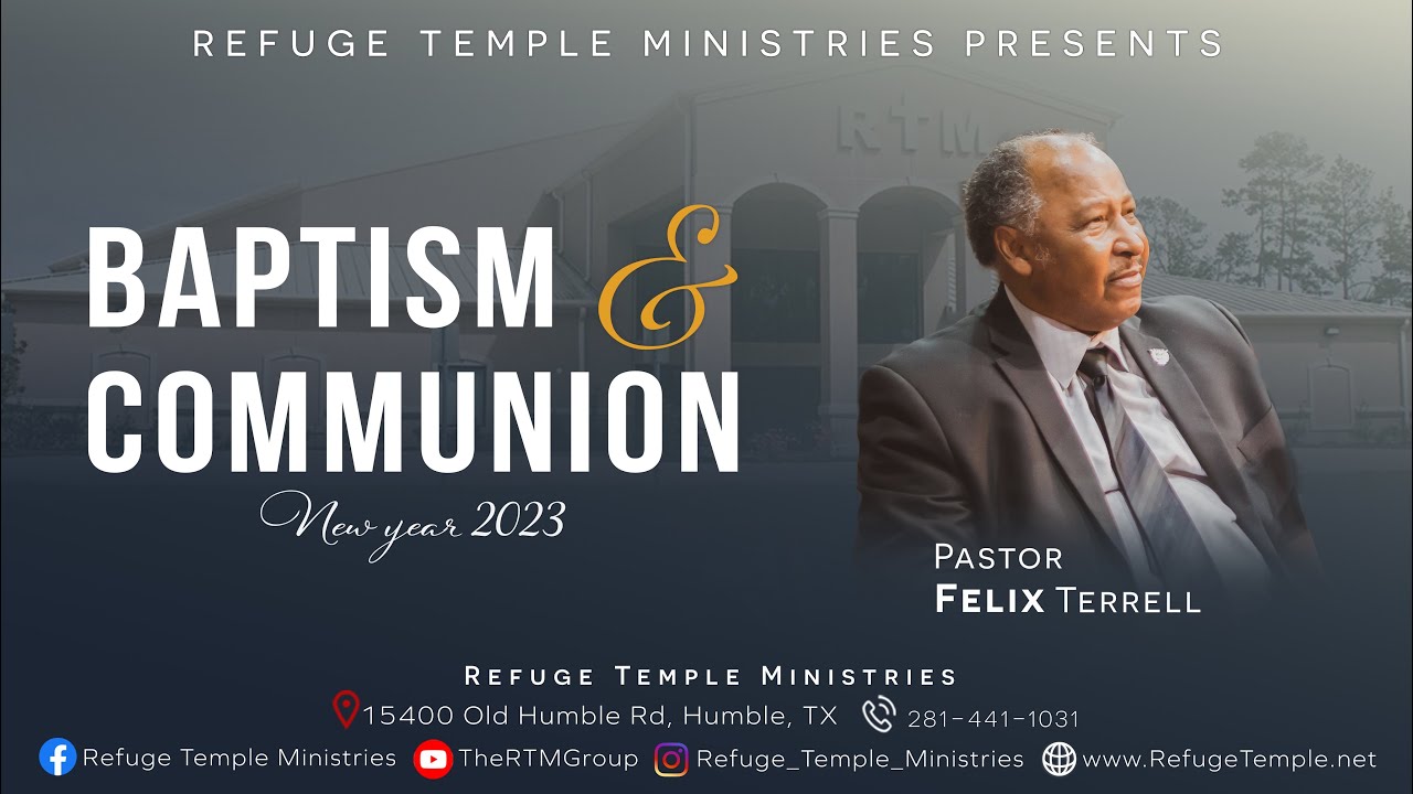 Sunday Night Service: Communion & Baptism 1.1.23 - YouTube