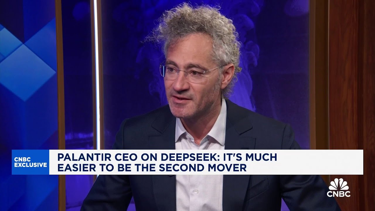 Palantir CEO: America has the single best tech scene in the world - YouTube