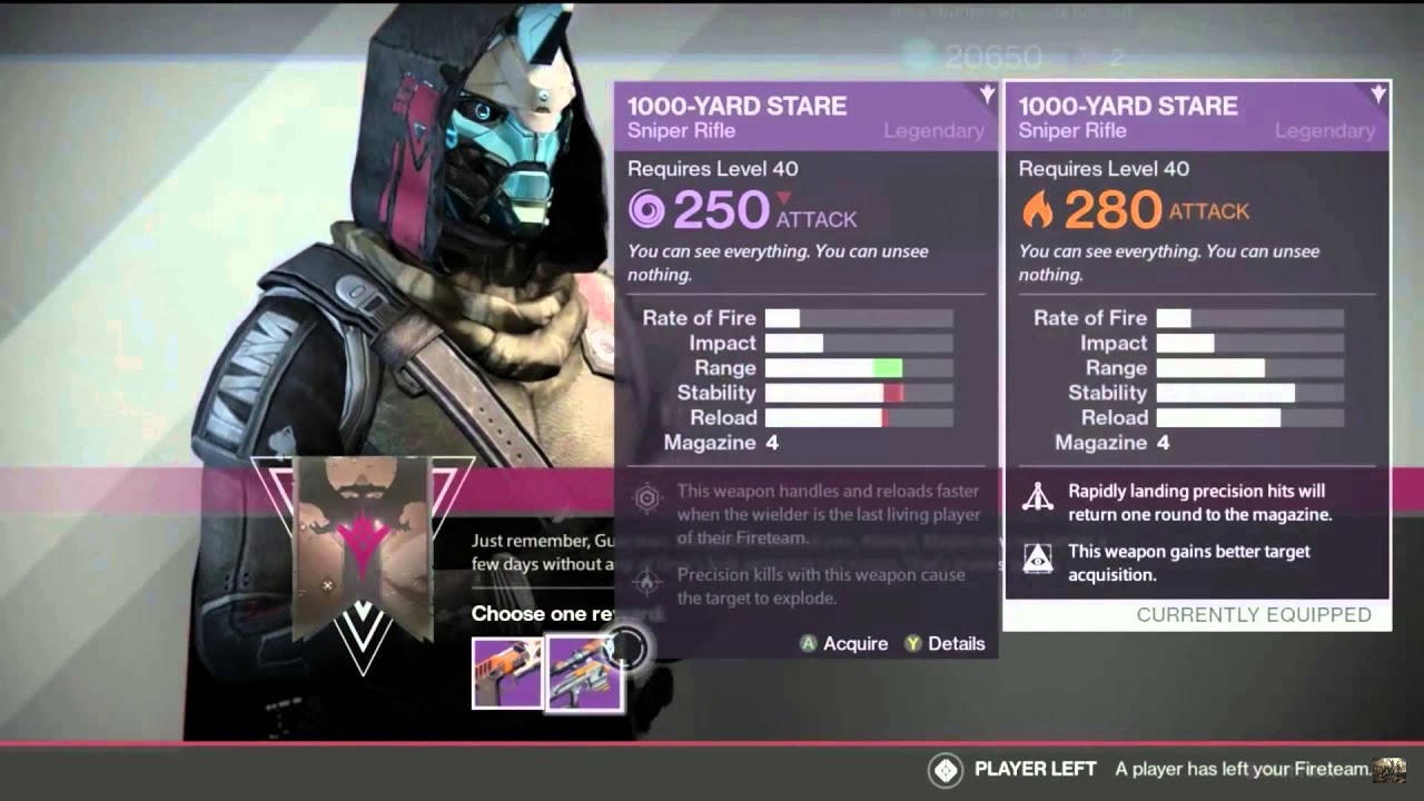 Destiny - 1000-Yard Stare Review | NEW LDR 5001 Best Year 2 Sniper ...