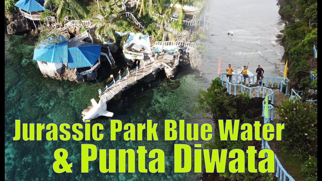 Jurassic Park Blue Waters & Punta Diwata Cave & Resorts ( EPIC INTRO ...