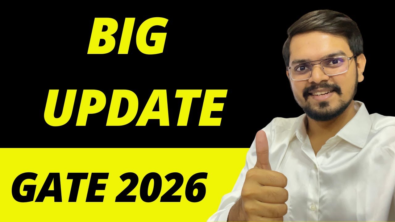 Big Announcement - GATE 2026 & 27 Course Launch | The Most Awaited # ...