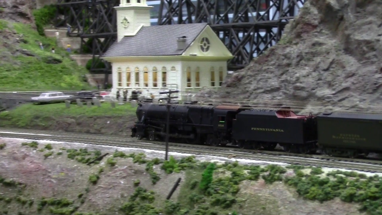 PRR 1533 Running the Keystone Midland Main LIne - YouTube