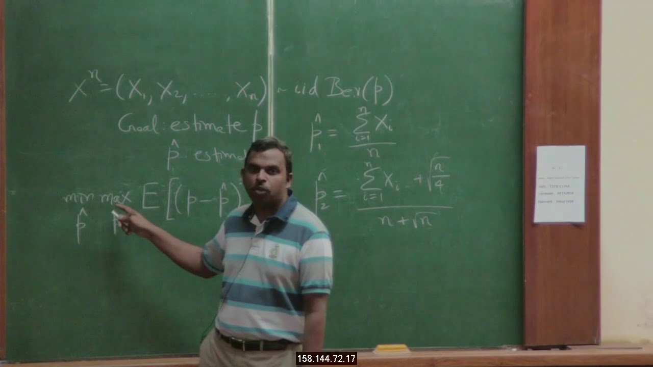 BITS 2018: Andrew Thangaraj - Missing Mass Problem - Estimating the Probability of the Unseen ...