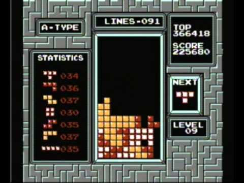 Tetris (NES): Level 18 - YouTube