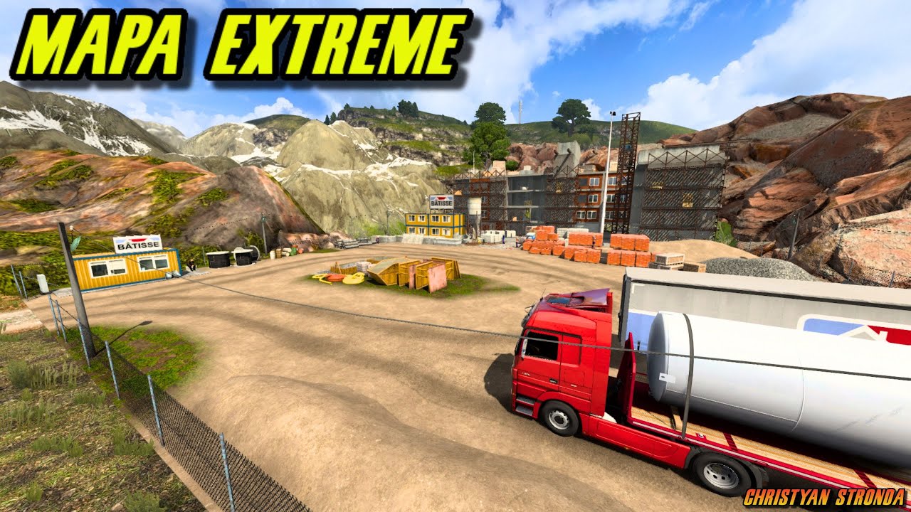 EXLORANDO O MAPA EXTREME - EURO TRUCK SIMULATOR 2 - ETS2 1.47 #ets2 # ...