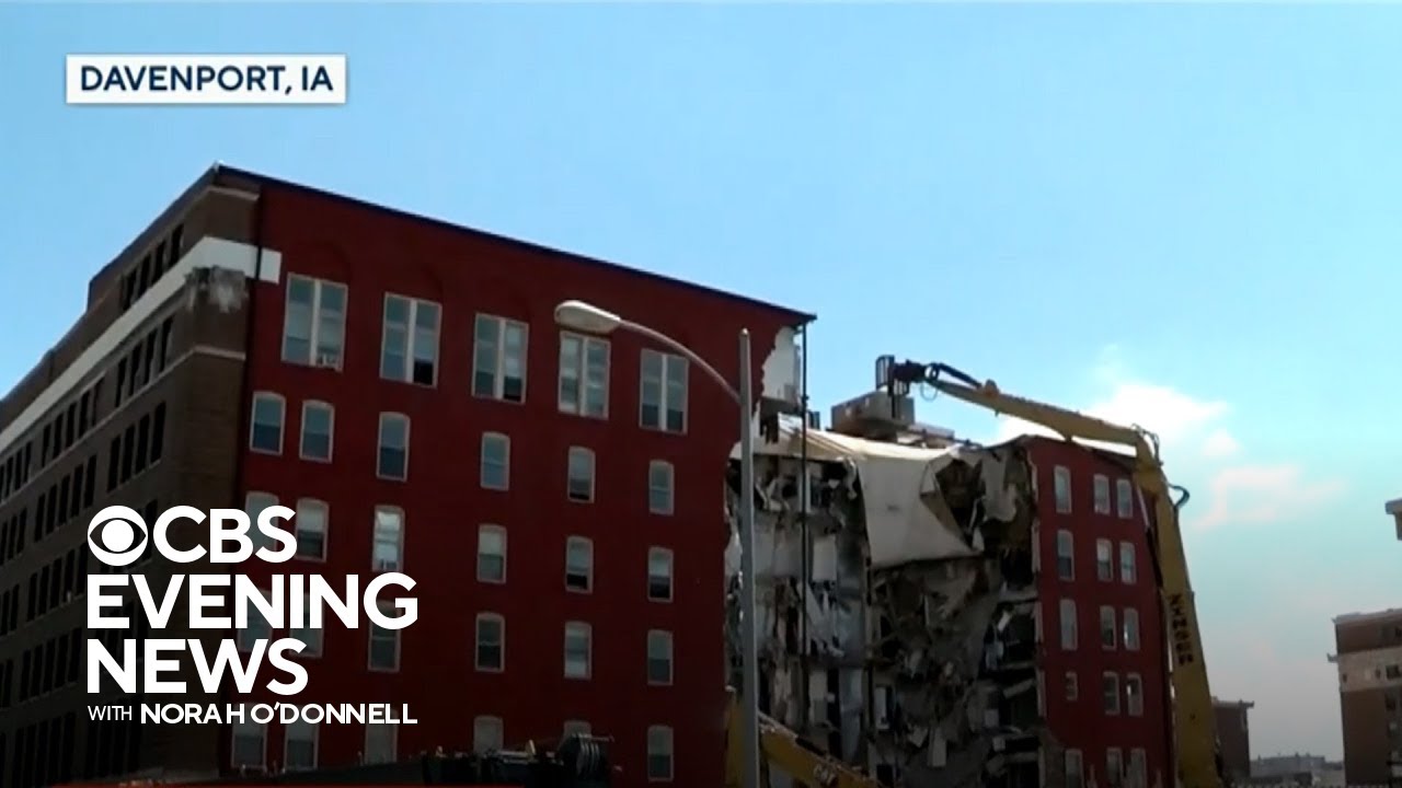 Bodies of 3 missing men recovered from collapsed building in Iowa - YouTube