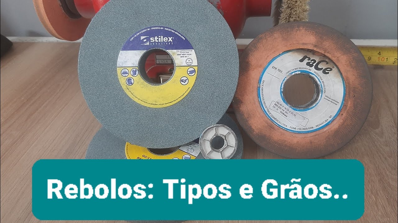 Quais os Rebolos Mais usado entre os Afiadores? Que Grão? Qual Marca ...
