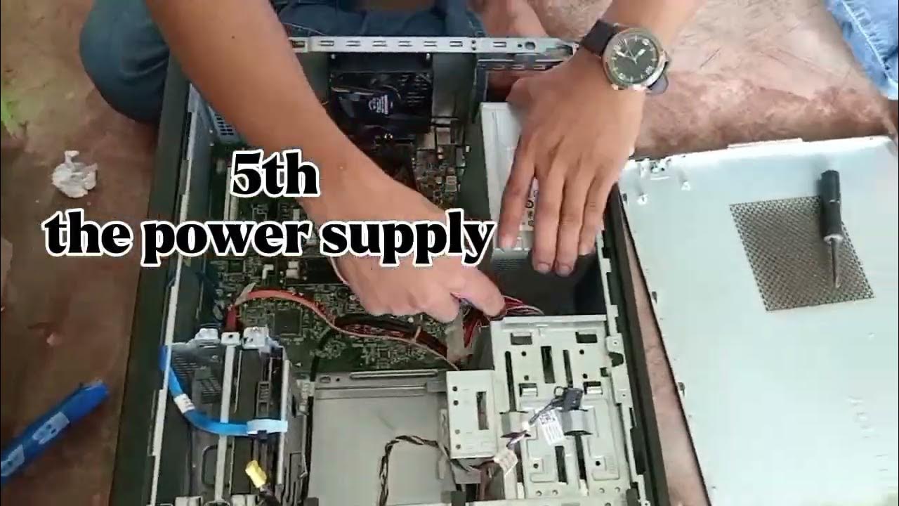 How to disassemble and assemble the system unit. - YouTube