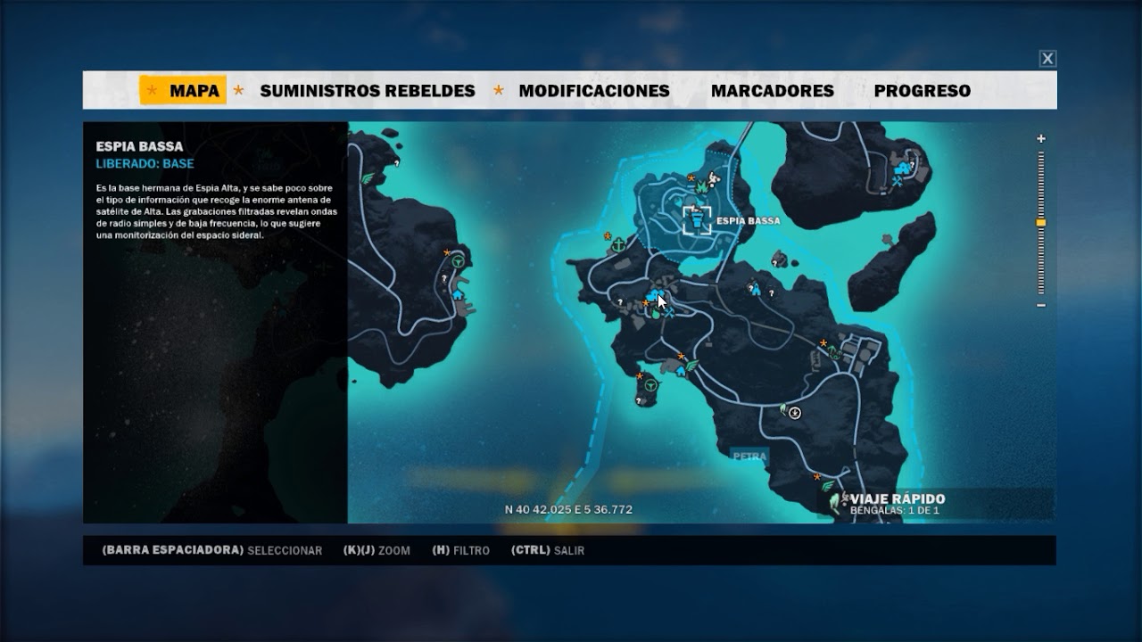 Just Cause 3 - MAPA COMPLETO DE LAS MISIONES - GUIA - - YouTube