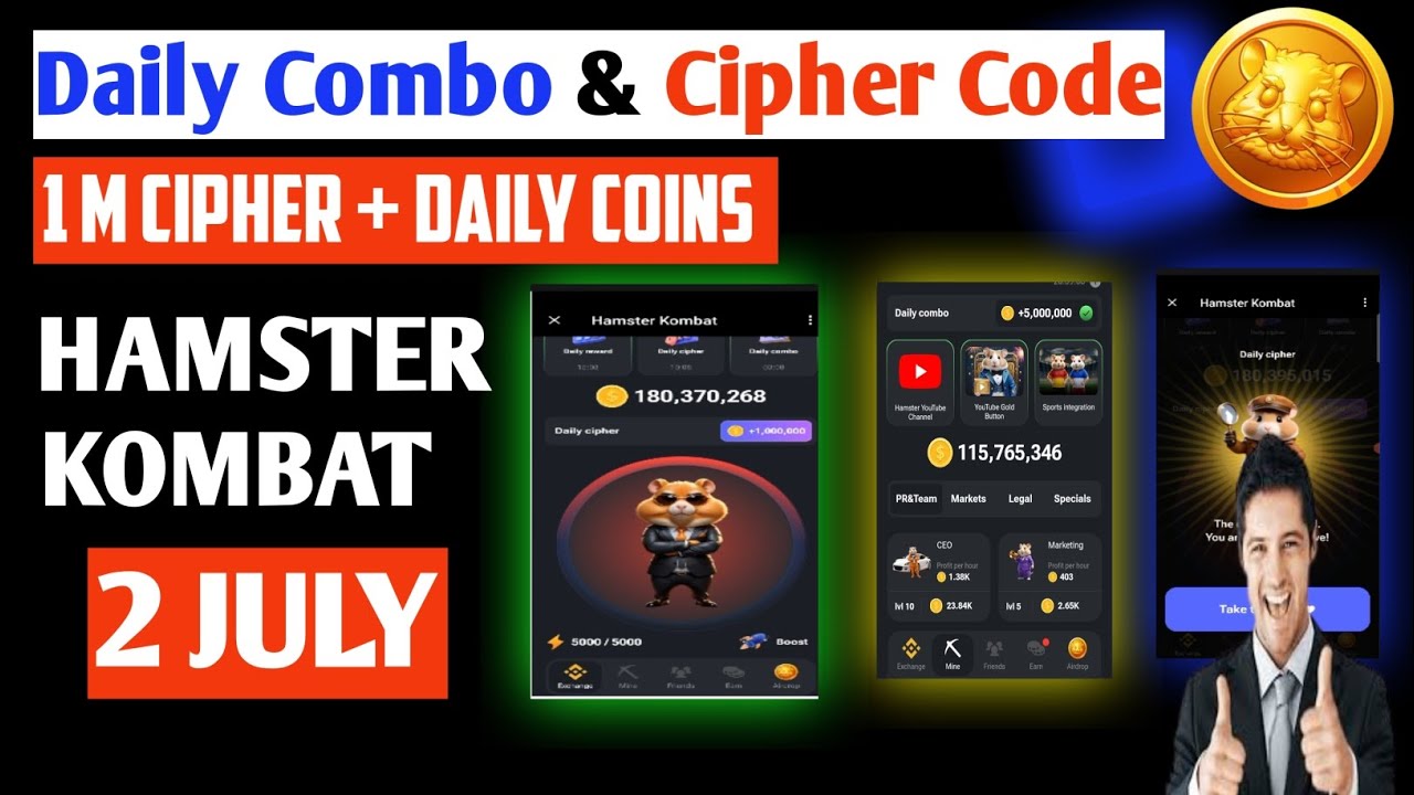 Hamster Kombat Daily Cipher Morse Code | 2/7/2024 | Claim 1,000,000 Coins Task Reward - YouTube
