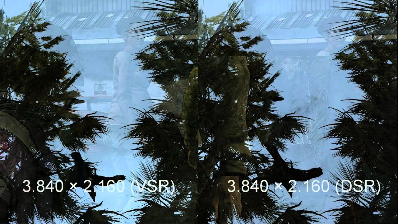 AMD VSR vs. Nvidia DSR – The Walking Dead - YouTube