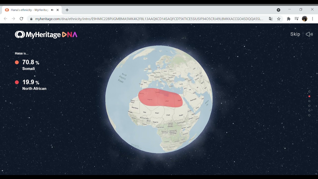 MyHeritage DNA results Shocking Somali result Finnish,Melanesian ...