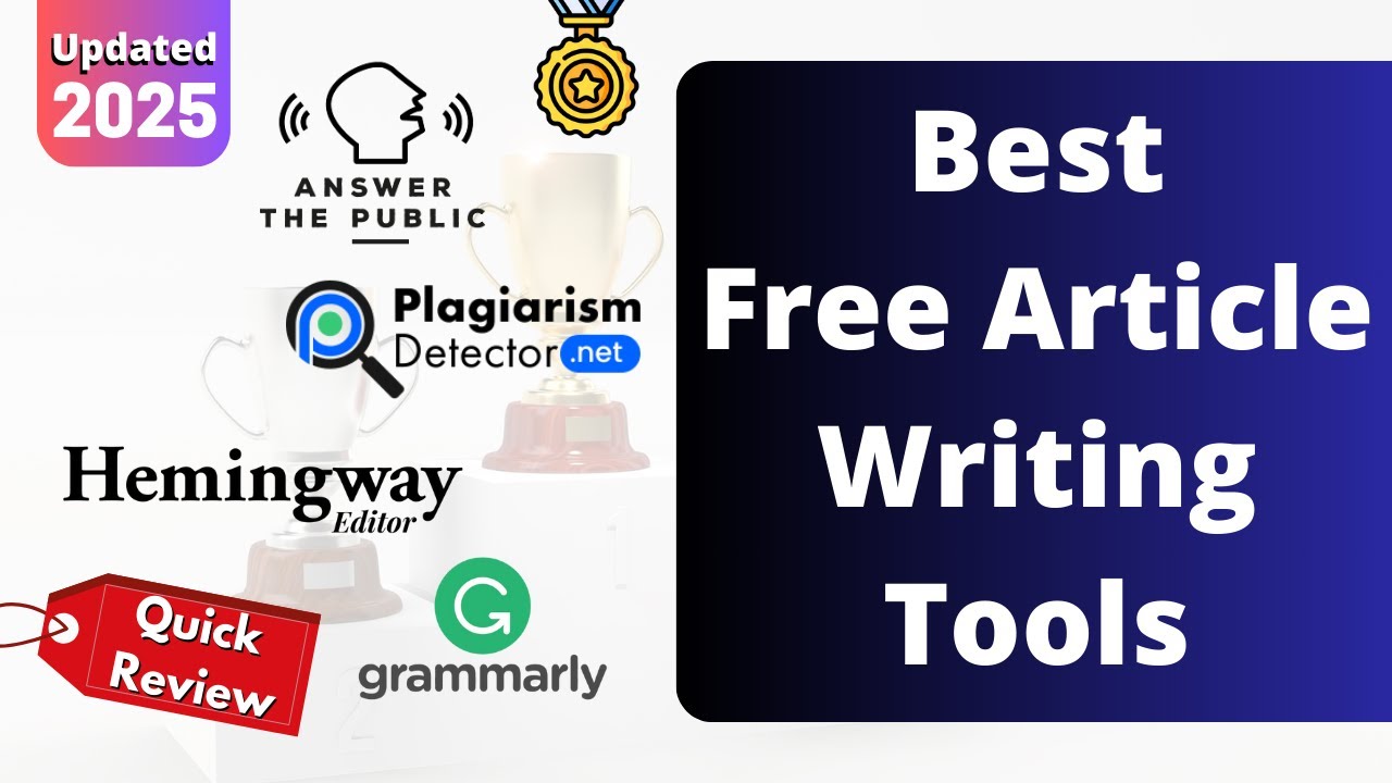 Best free Article writing Tools | Free Content writing Tools - YouTube