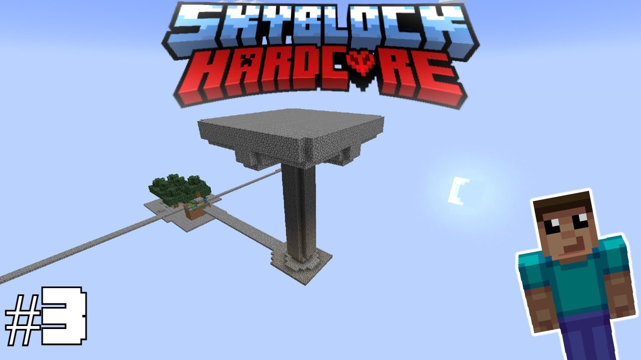 mob farm! - Minecraft Skyblock Hardcore Timelapse #3 - YouTube