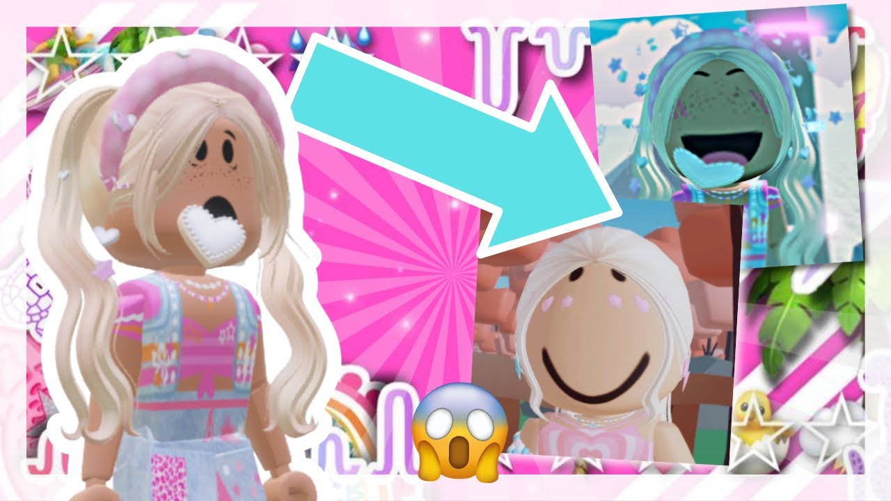 🎨 How to Make Bubbly Face Roblox Profiles! 💕 | Free version included💖🤩 ...
