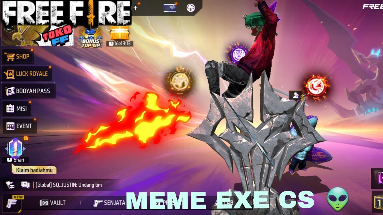 Meme exe FF 🤣 - YouTube