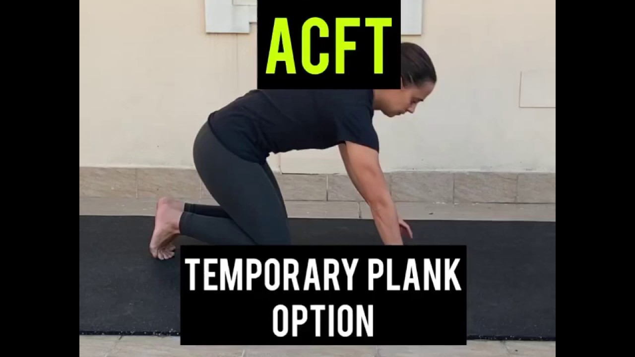 ACFT Plank Event - YouTube