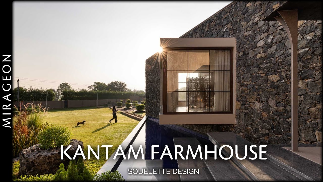 Central Courtyard Articulates Opulent Pol-Style Farmhouse | Kantam ...