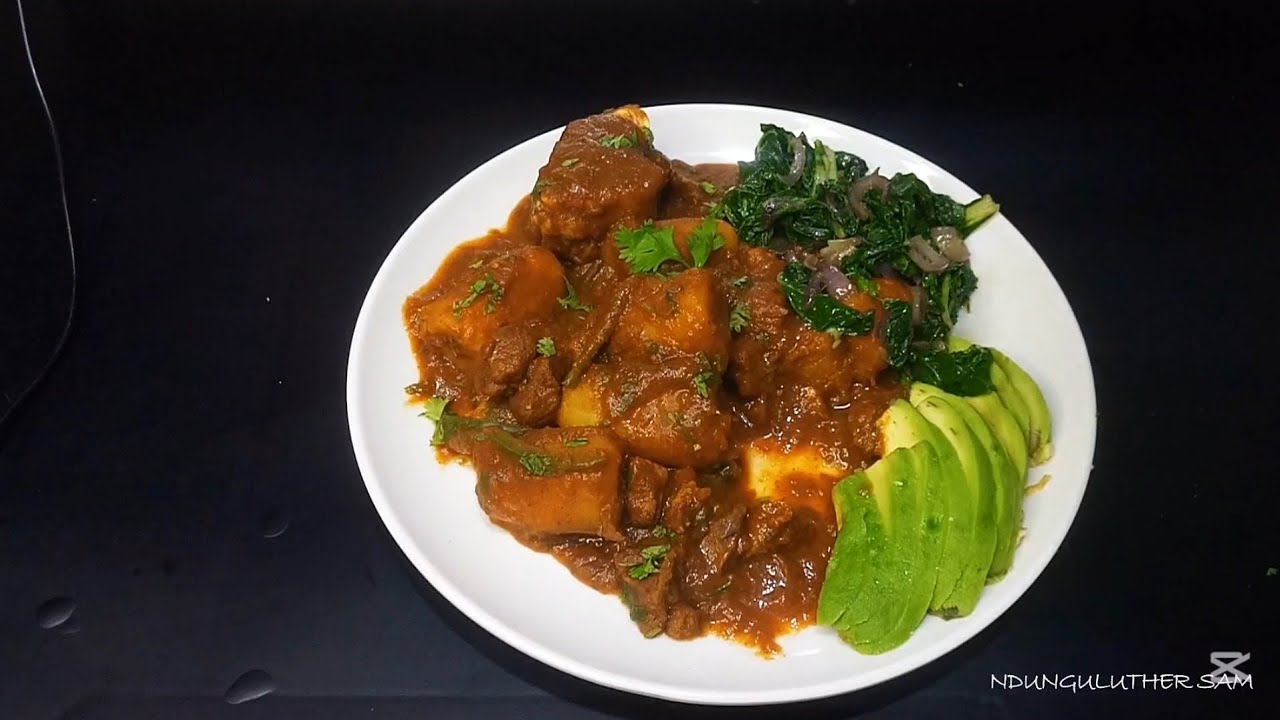 Beef Matoke Recipe || How to cook Matoke with beef || Matoke recipe ...