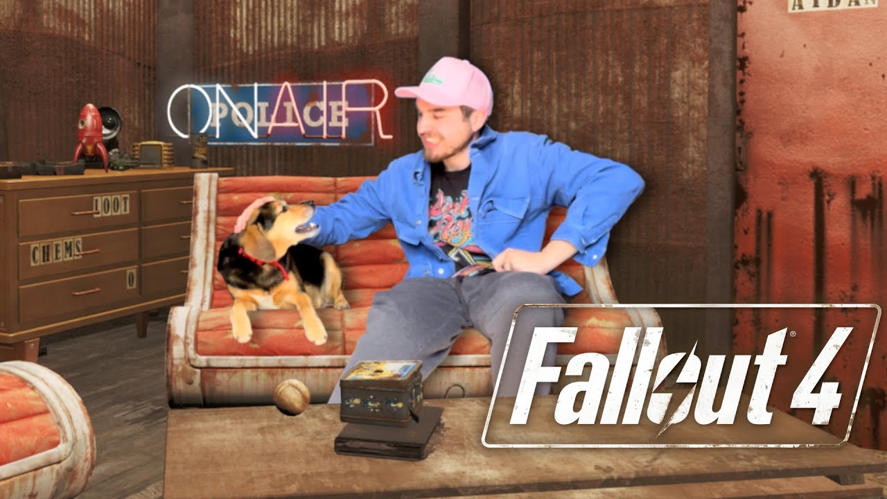 Let's Play Fallout 4 - DAY 8 "Right Behind You, Baby" - YouTube