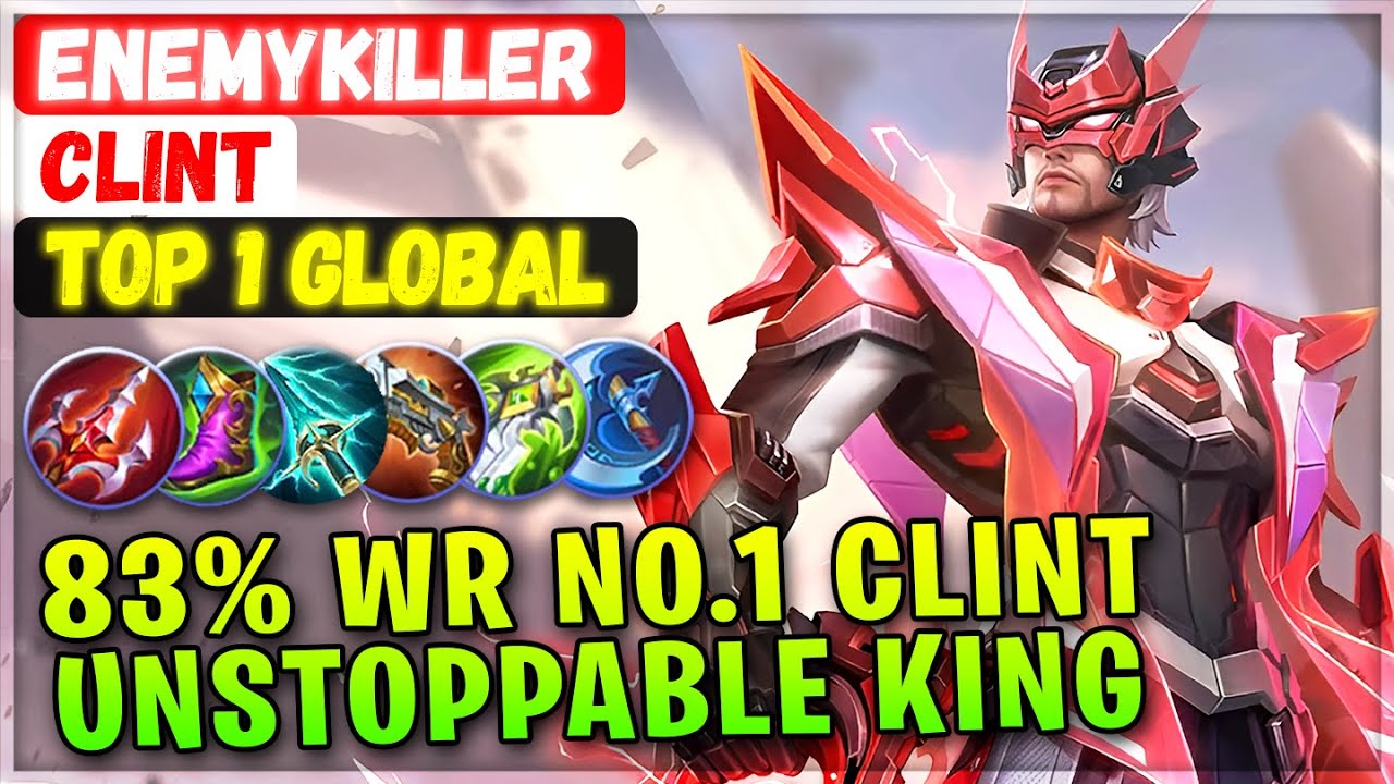 83% Win Rate No.1 Clint Powerful EnemyKiller [ Top 1 Global Clint ...