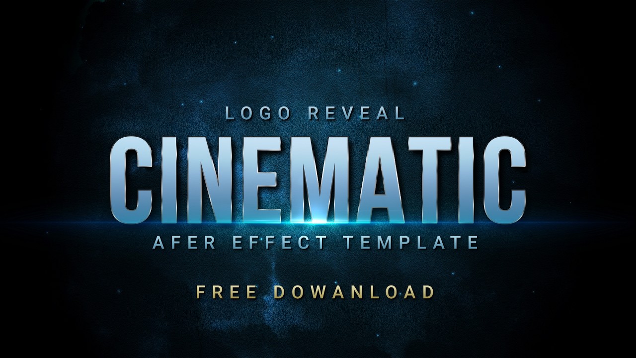 10 Best Cinematic Logo Reveal After Effect Template Free Download - YouTube