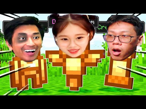 ដើររក Totem ប្លែកៗ ជាមួយ Sis Cute និង VK សើចចុកពោះ !!! 🤣 | Minecarft