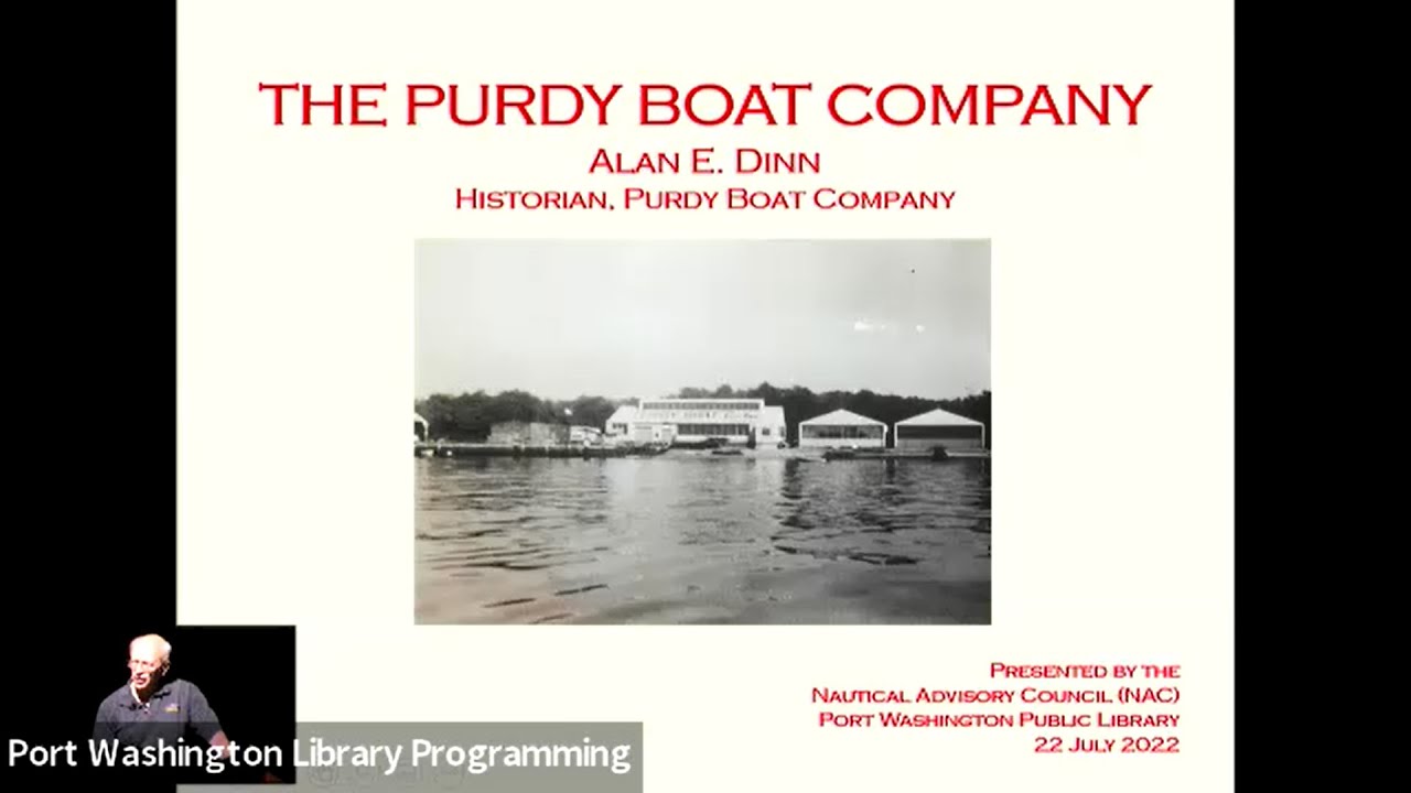 Sandwiched In with Alan Dinn - The Purdy Boat Company - YouTube
