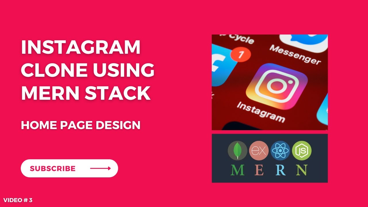 Instagram Clone Using MERN Stack in Hindi/Urdu | Social Media App | 2022 | Part 3 - YouTube