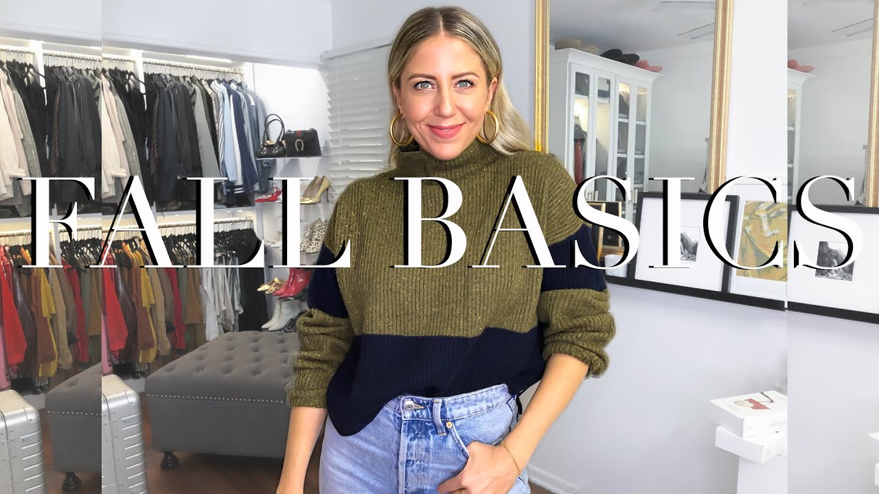 FALL FASHION BASICS THAT ARE NOT BORING | 2019 - YouTube