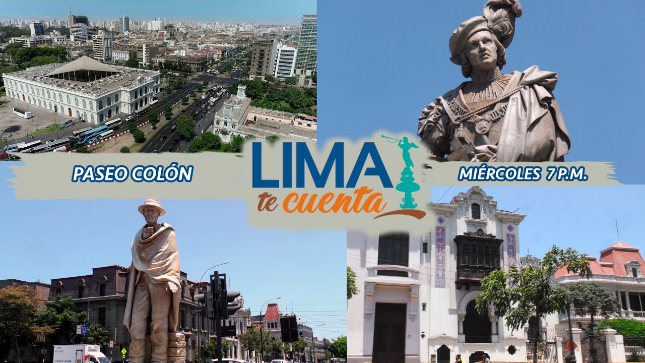 Lima te cuenta: recorrimos el Paseo Colón - YouTube