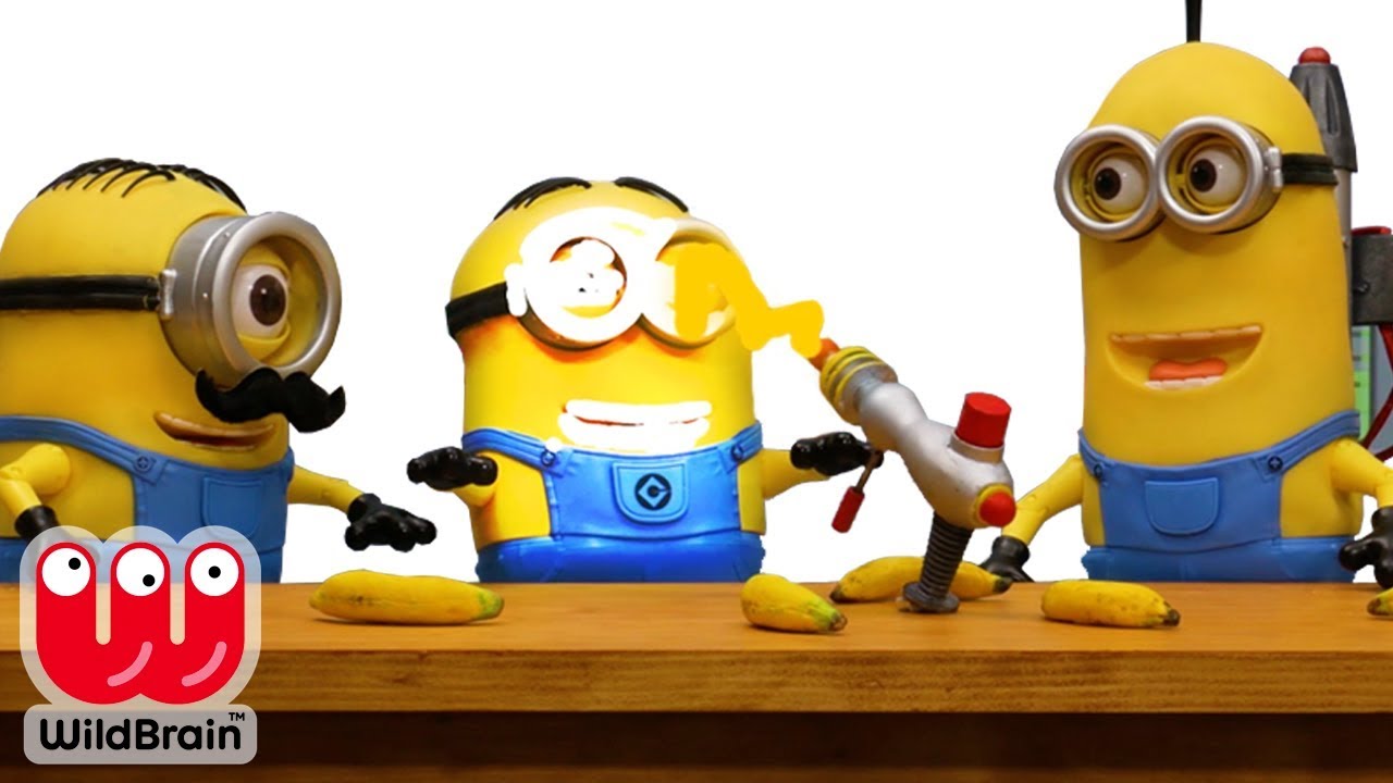 Minions STOP MOTION (Video) Minions NEW laser! Minions Stop Motion ...